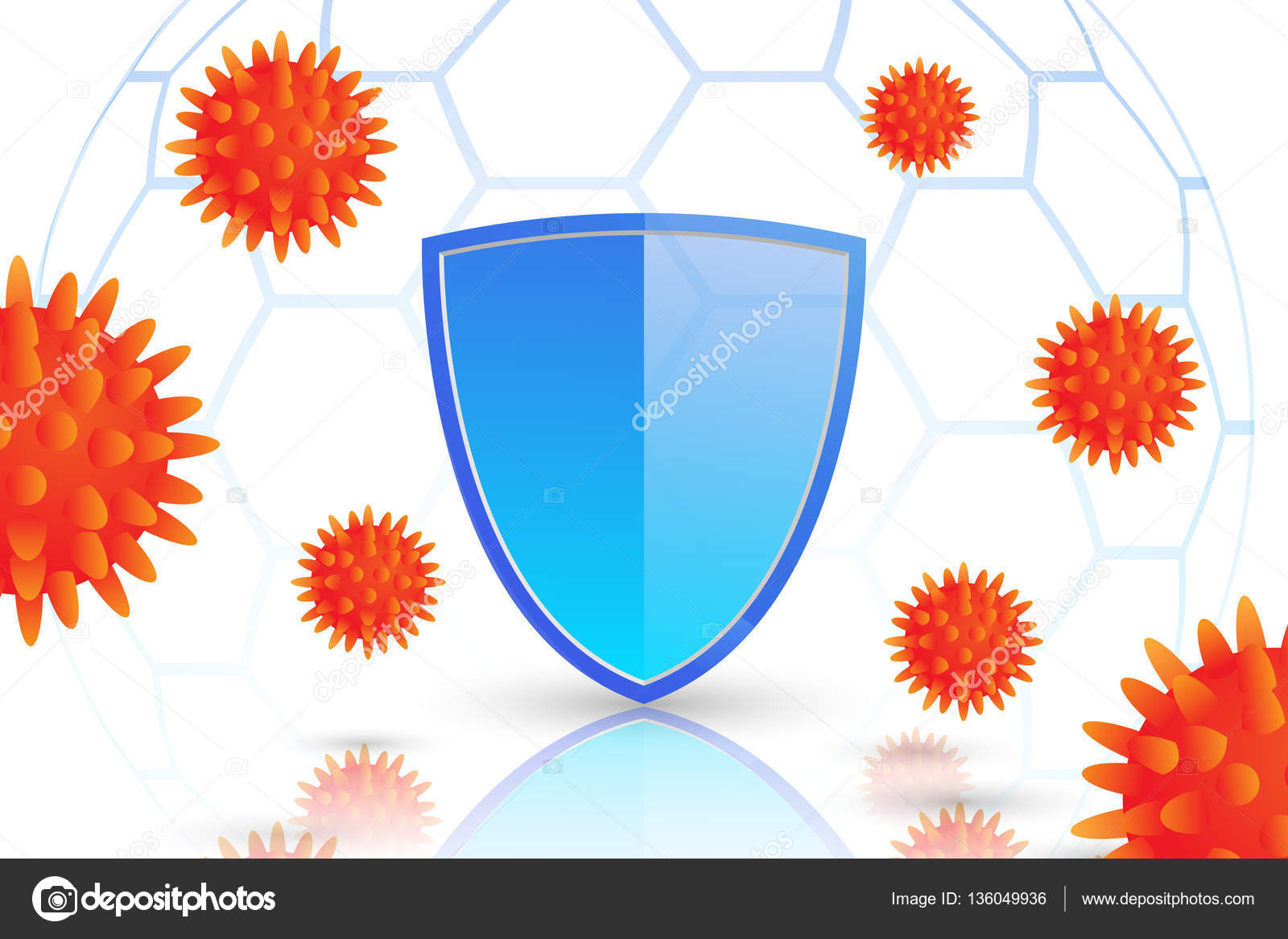 Body immune and virus — Stock Vector © joni_jack #136049936