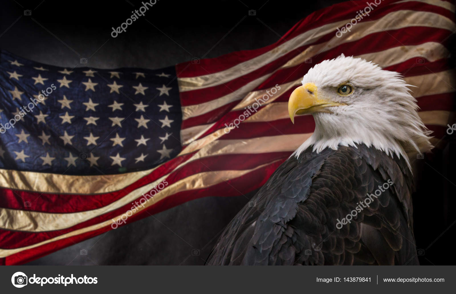 American Eagle Flag Wallpaper