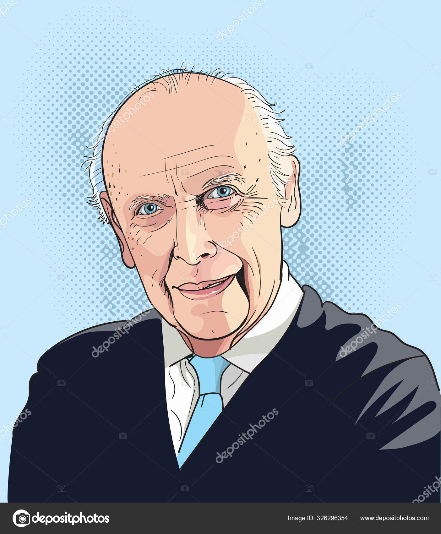 James Dewey Watson Stock Vector by ©fogbird 326296354
