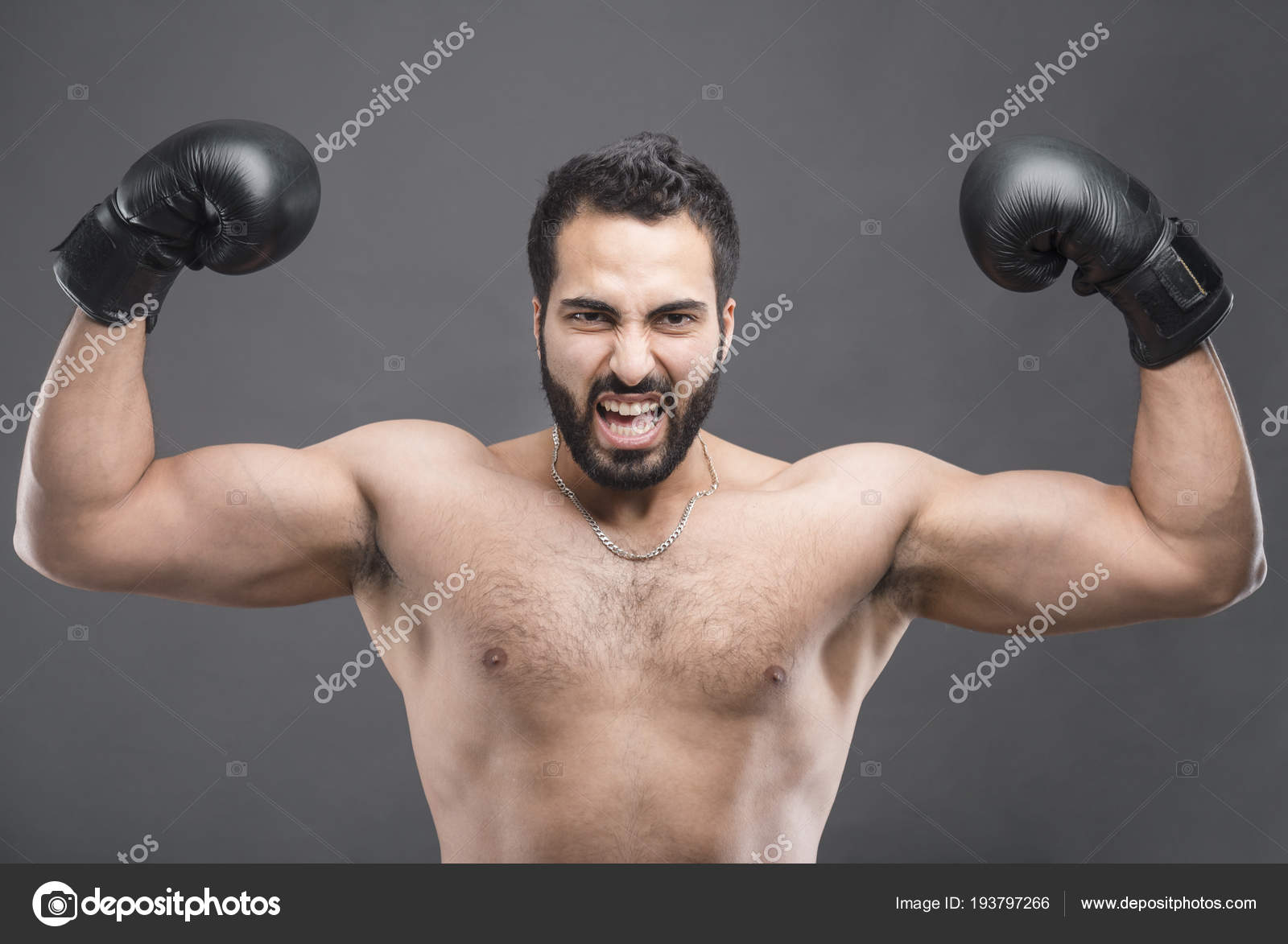The Boxing Winner — Stock Photo © ProImageContent #193797266