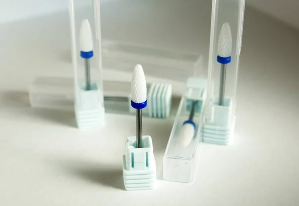 Burs for podiatry, ceramic nail drill bits cilinder form. Medical ...