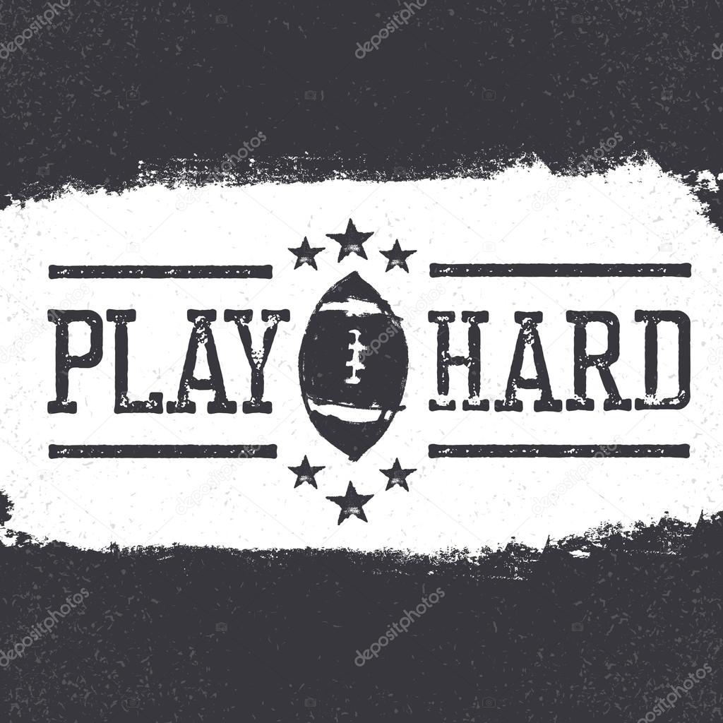 Play hard banner Stock Vector Image by ©pashabo #126494538