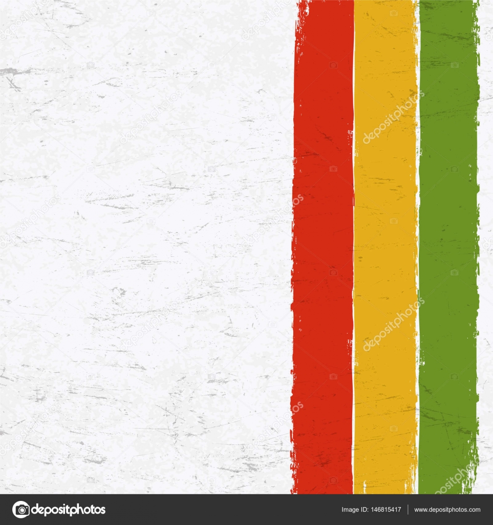 Rasta colors grunge texture Stock Vector by ©pashabo 146815417