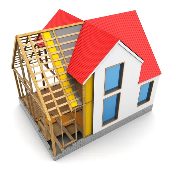 Frame house Stock Photos, Royalty Free Frame house Images | Depositphotos