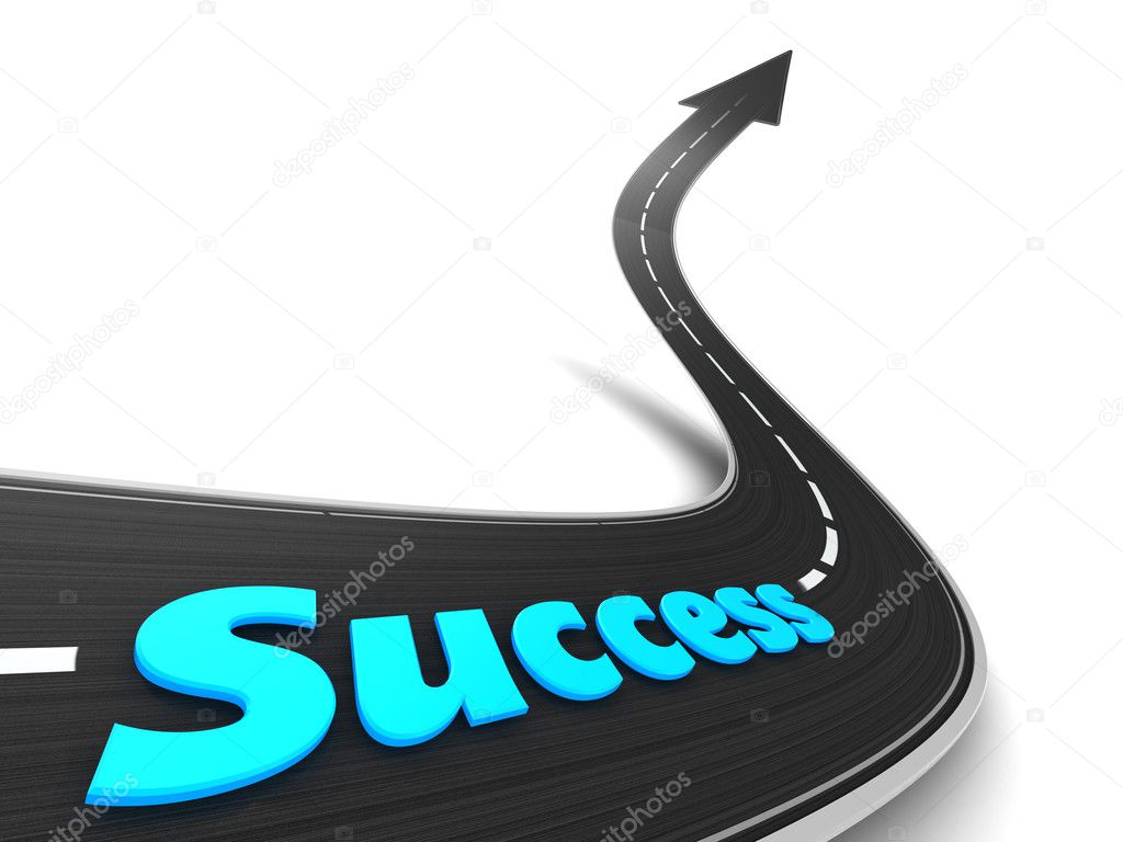 Way to success concept — Stock Photo © mmaxer #126586584