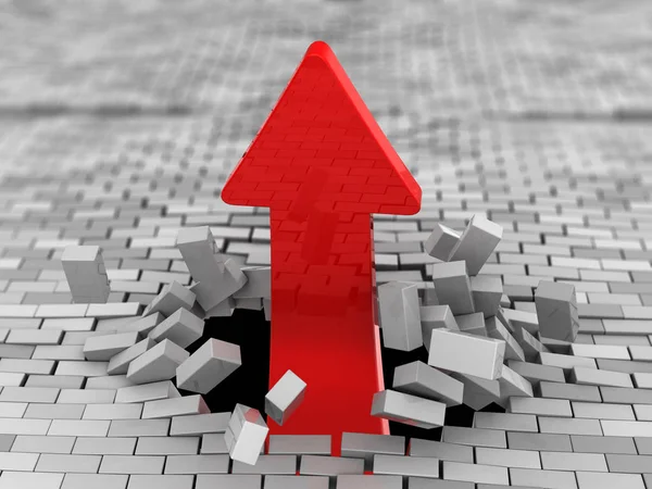 Breaking brick wall Stock Photos, Royalty Free Breaking brick wall ...