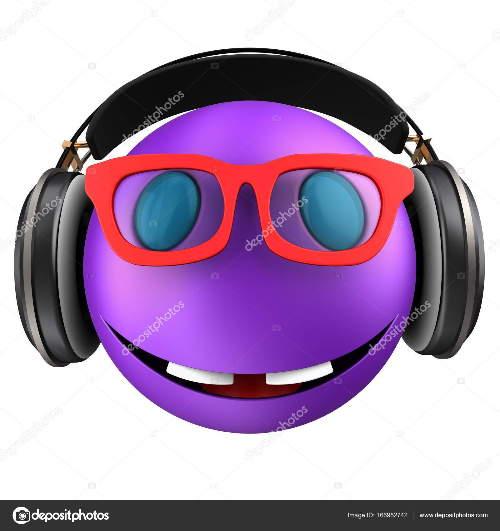 Violet emoticon smile Stock Illustration by ©mmaxer #166952742