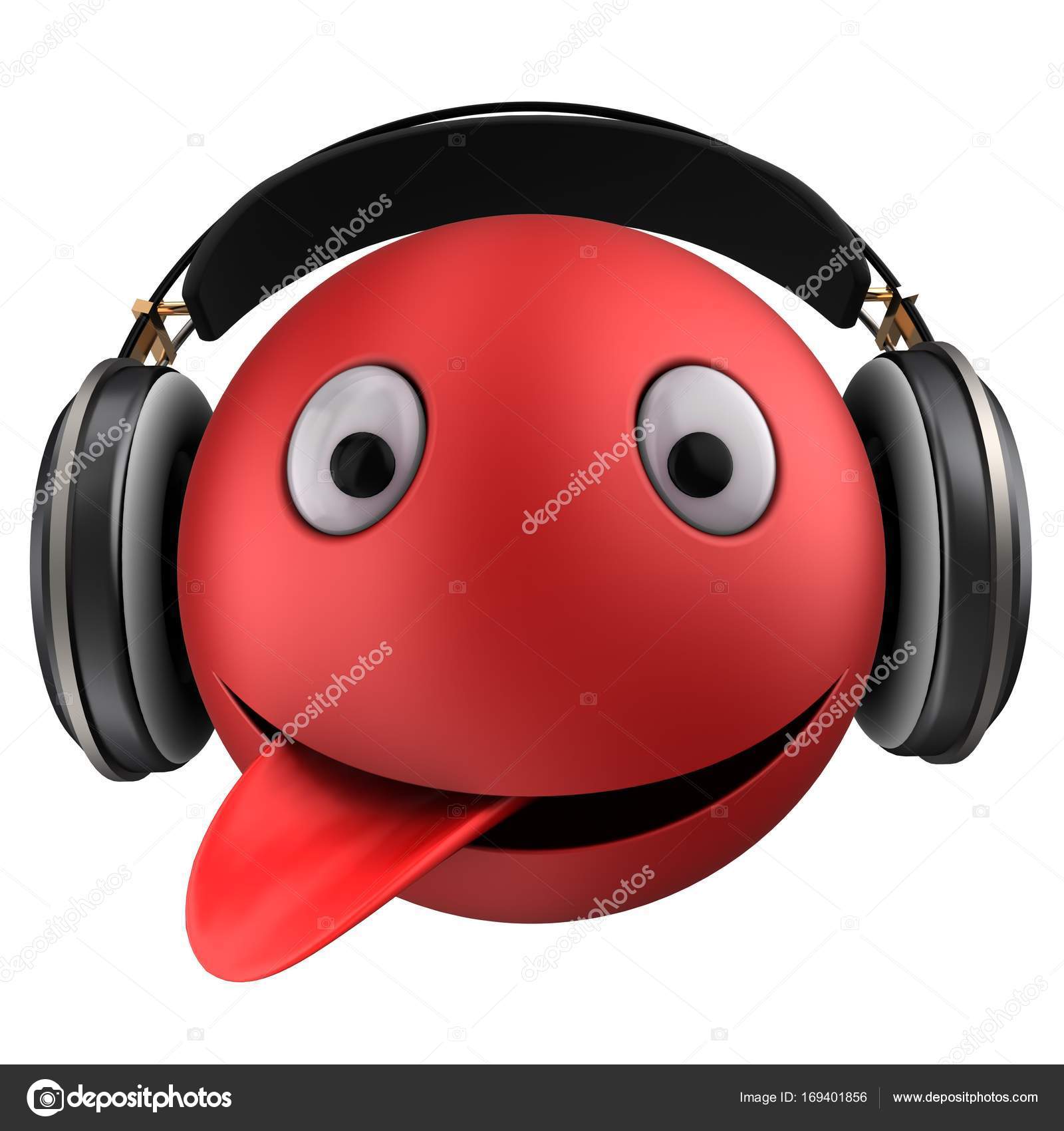Red emoticon smile Stock Illustration by ©mmaxer #169401856