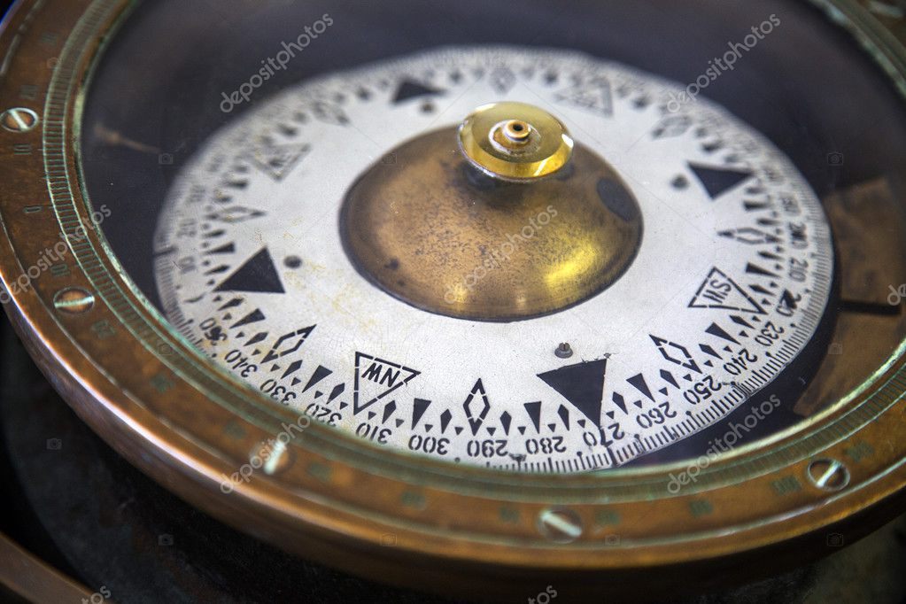 Old vintage compass — Stock Photo © boggy22 #128577534