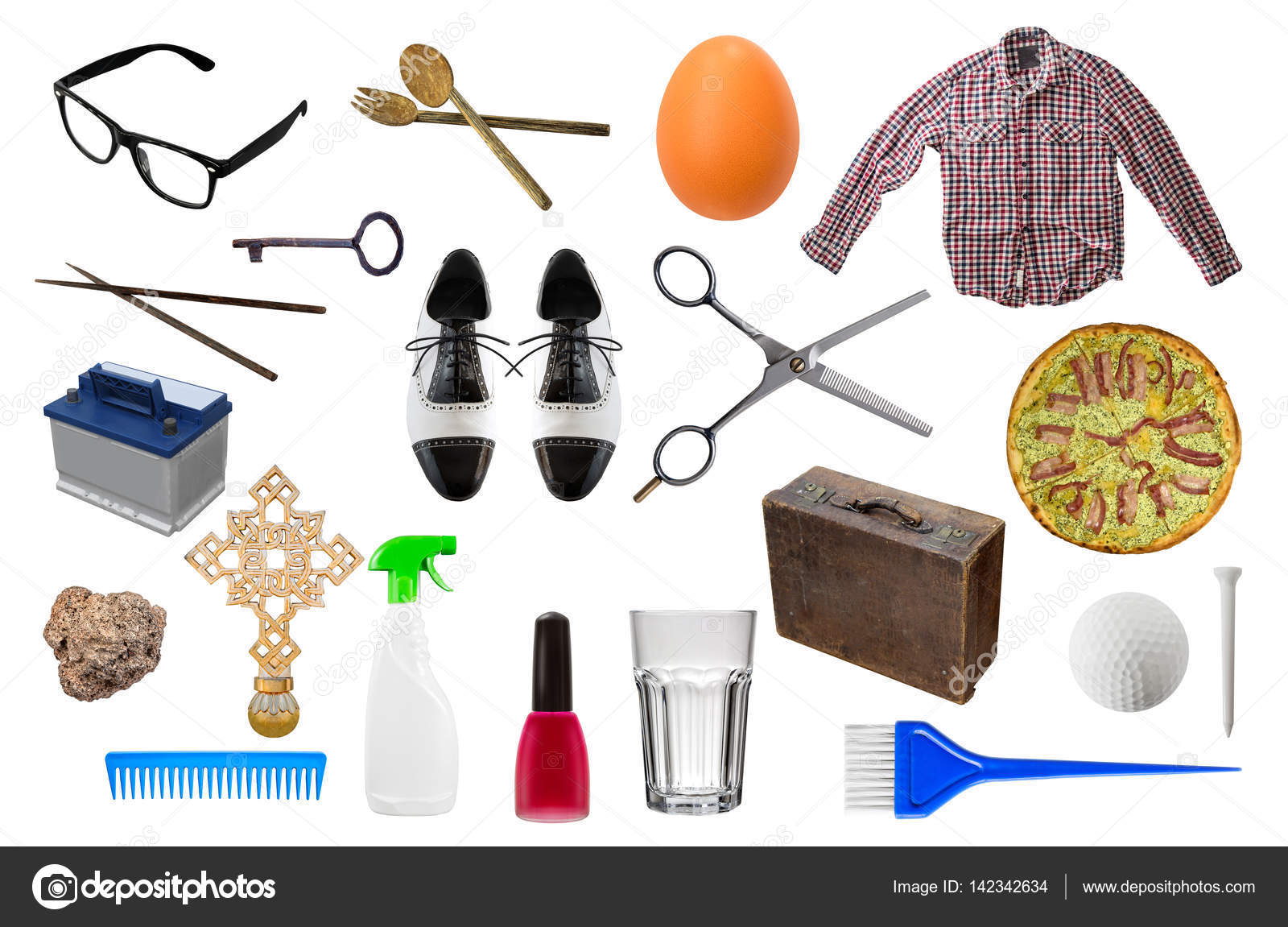 Grupo de varios objetos — Foto de stock #142342634 © boggy22