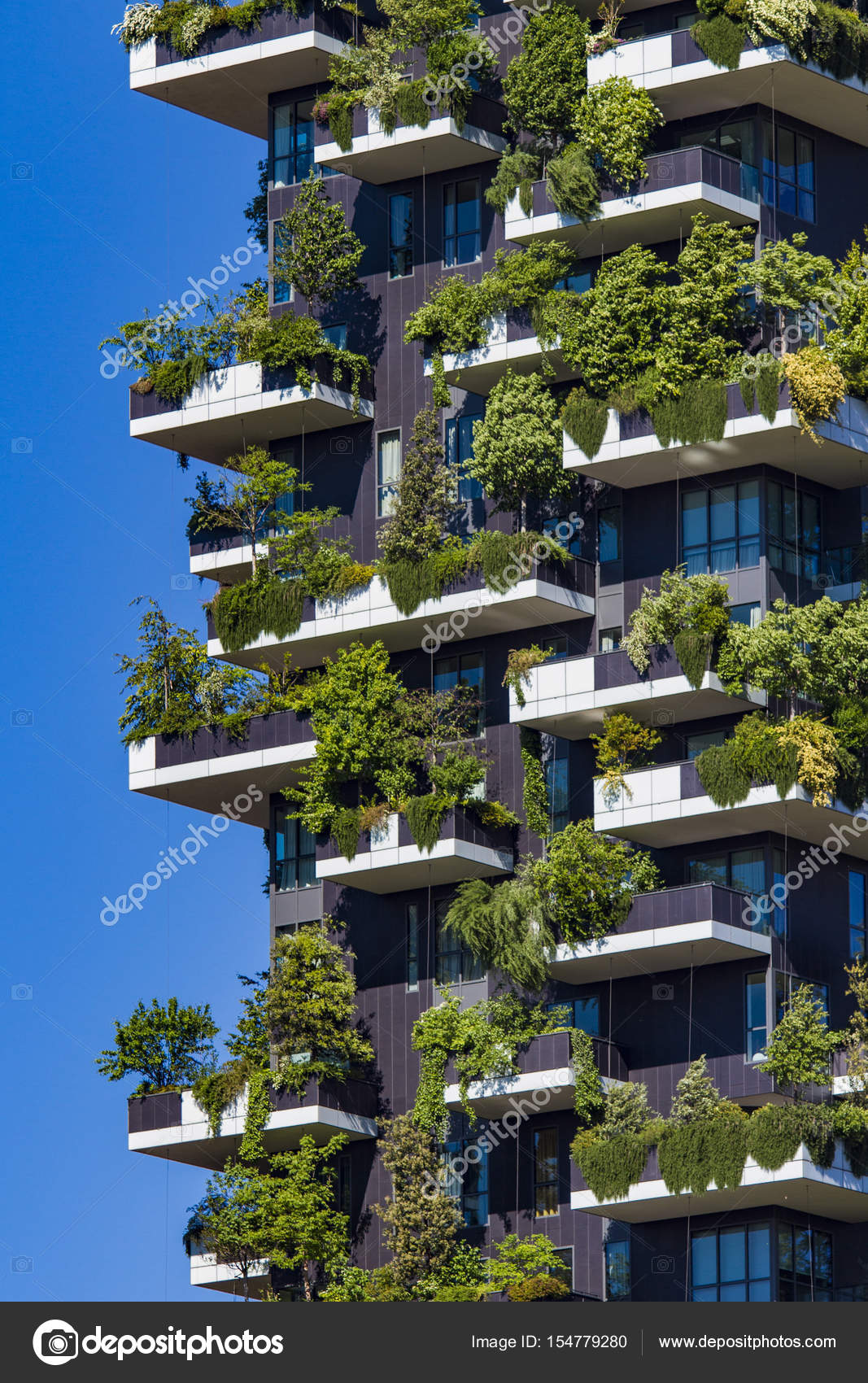 Vertical Forest buildings in Milan, Italy – Stock Editorial Photo ...