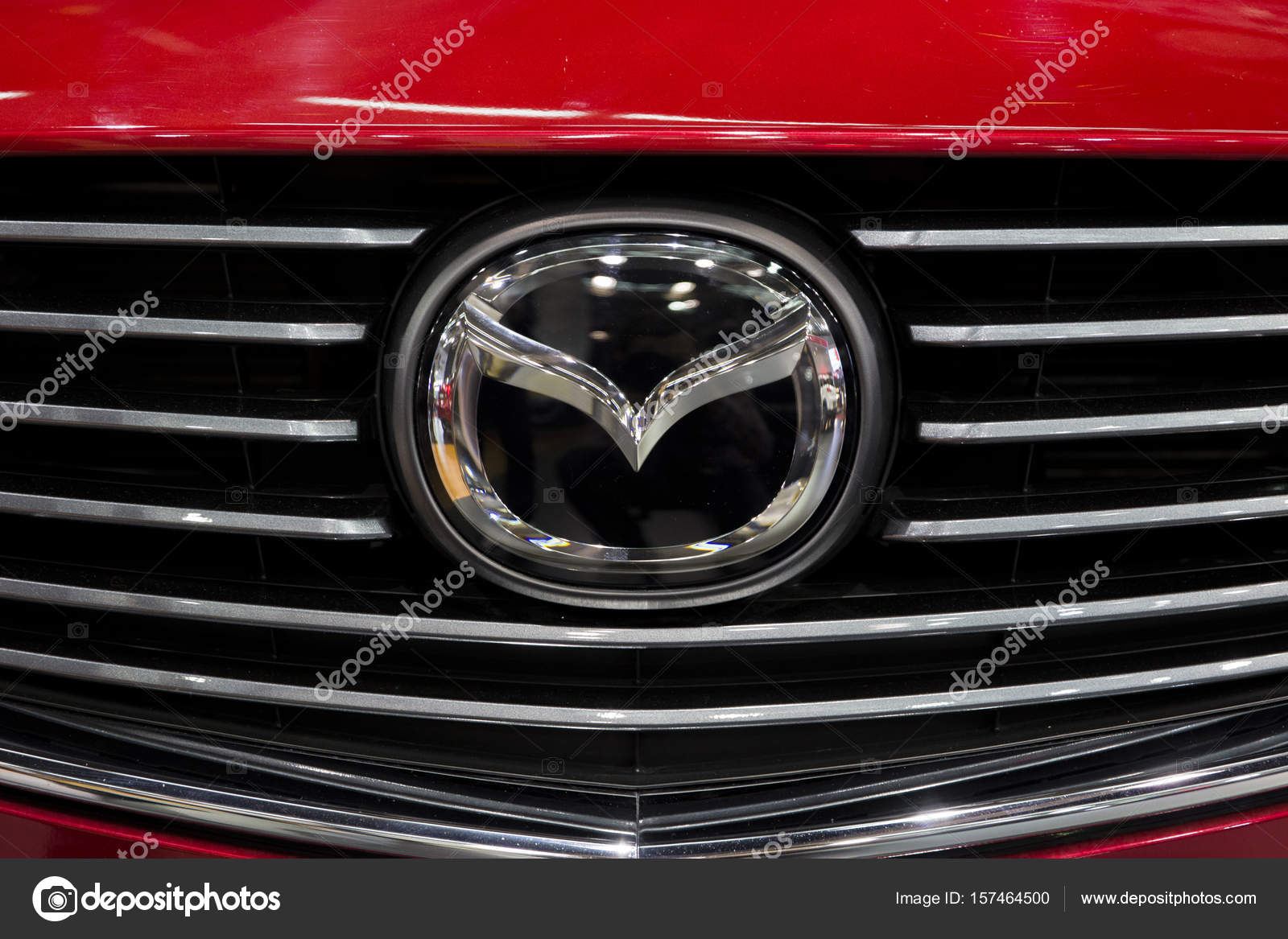 Mazda car sign — Stock Editorial Photo © boggy22 #157464500