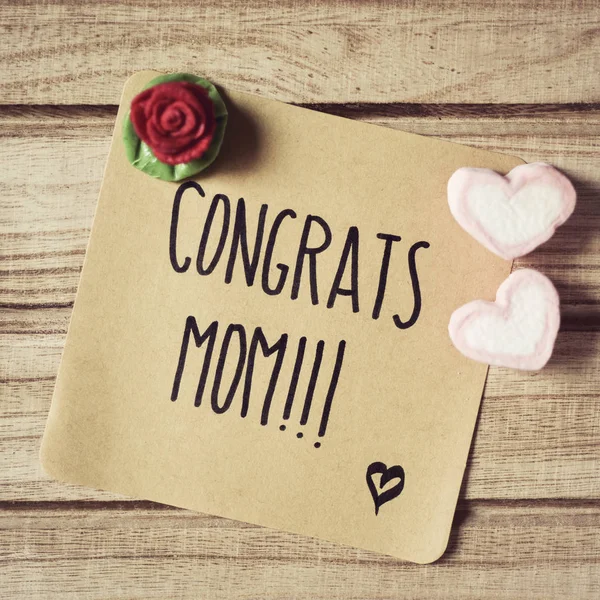 Congrats mama fotos de stock, imágenes de Congrats mama sin royalties ...