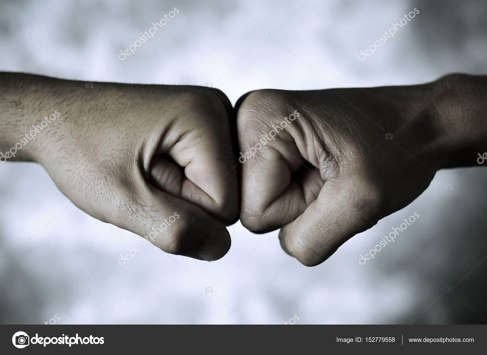 Two men fist bumping — Stock Photo © nito103 #152779558