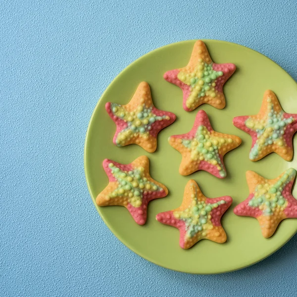 Starfish-shaped gummy candies Stock Photo by ©nito103 178032466