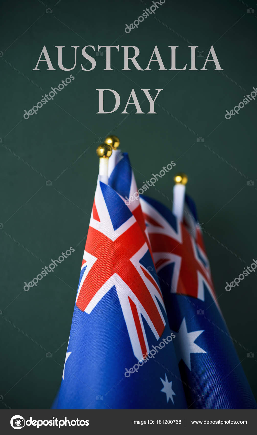 Flags of australia and text australia day Stock Photo by ©nito103 181200768