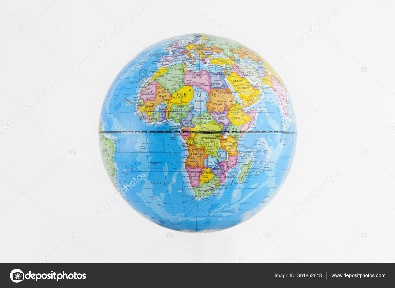 Earth Globe Continents Maps Stock Photo by ©vwalakte 361852618