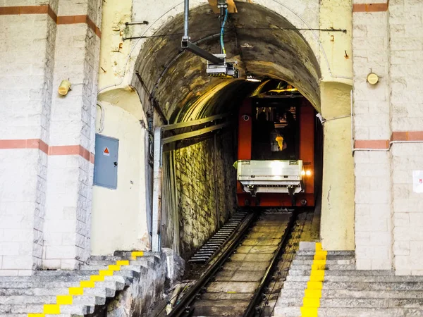 Underground funicular railway Stock Photos, Royalty Free Underground ...