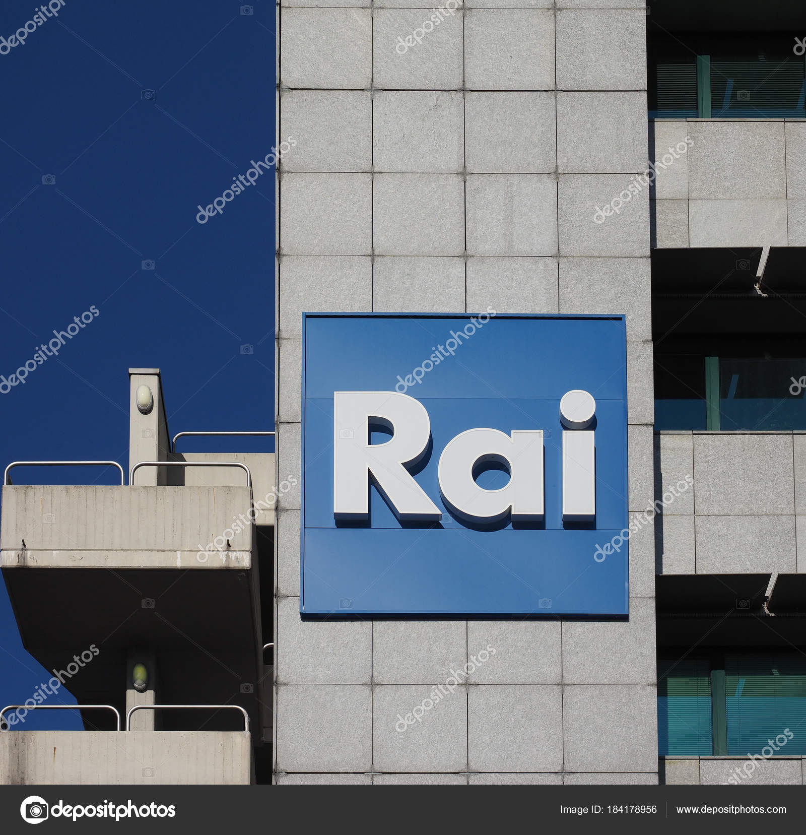 Rai logo in Turin – Stock Editorial Photo © claudiodivizia #184178956
