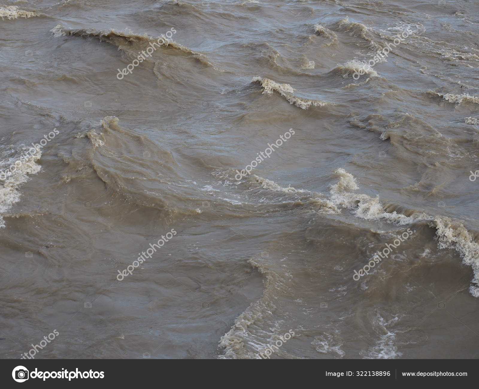 Muddy water surface background Stock Photo by ©claudiodivizia 322138896