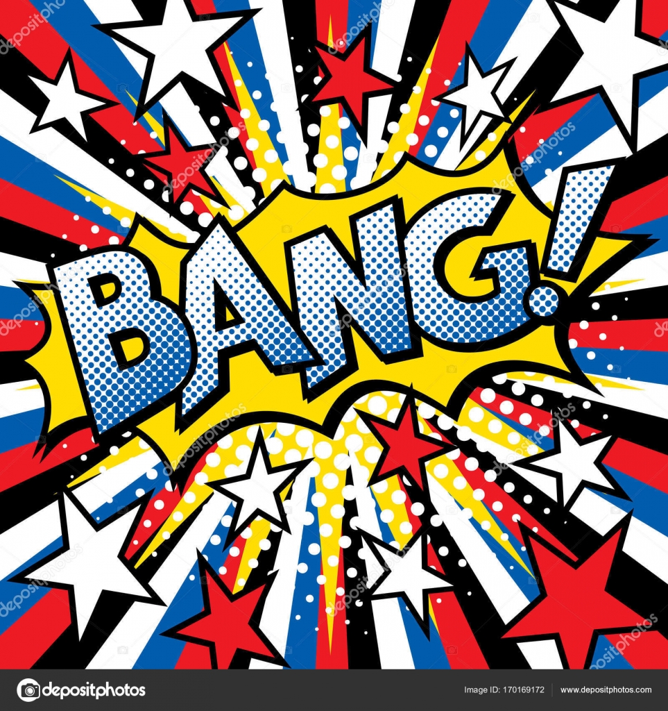 Pop Art BANG! Text Design Stock Vector Image by ©Lisann #170169172