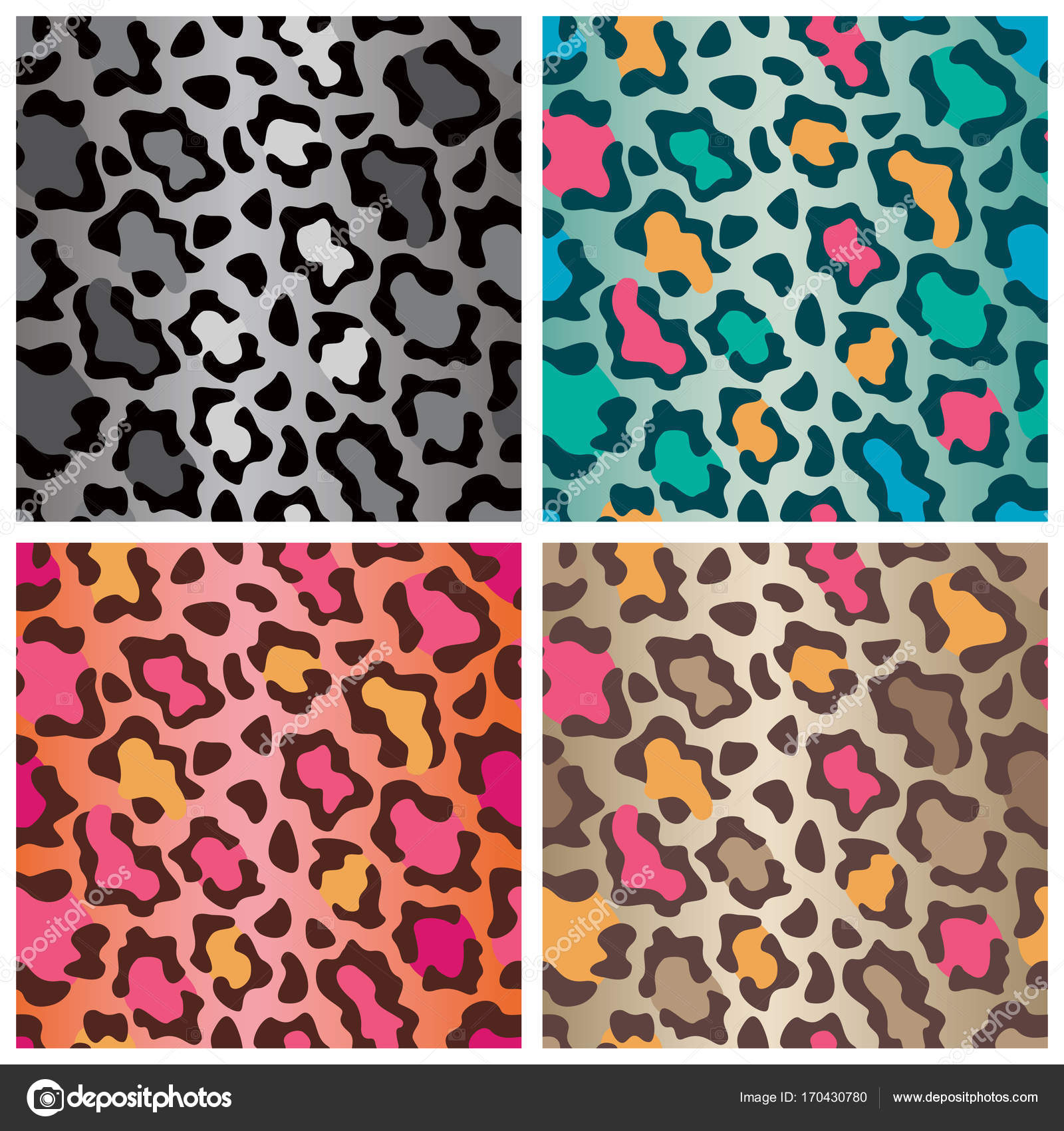 Wildcat Spots Patterns Stock Vector Image by ©Lisann #170430780