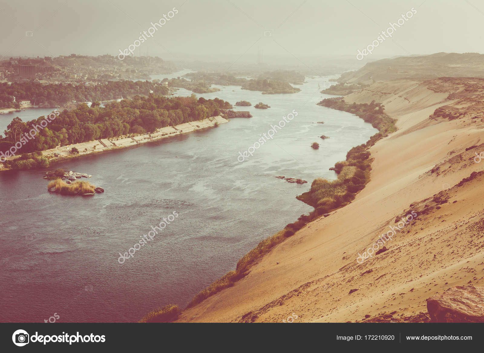 River Nile Birds Eye View