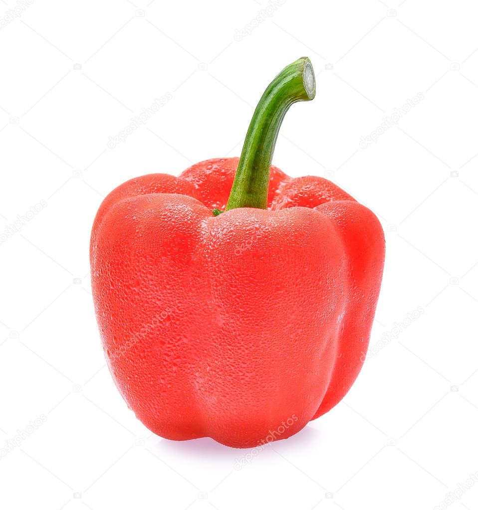 Red pepper isolated on white — Stock Photo © boonchuay1970 #130191108
