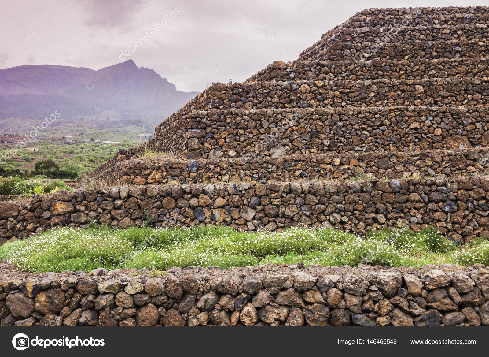 Pyramids of Guimar — Stock Photo © benkrut #146466549