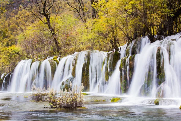 Arrow bamboo waterfall jiuzhaigou scenic ⬇ Stock Photo, Image by ...