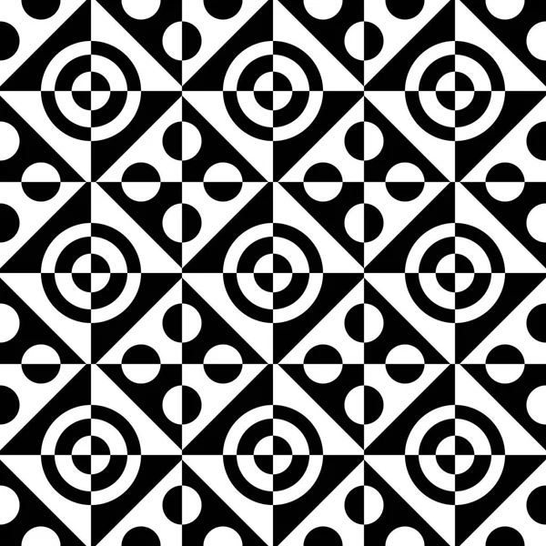 Seamless Circle, Square and Triangle Pattern Stock Vector by ...