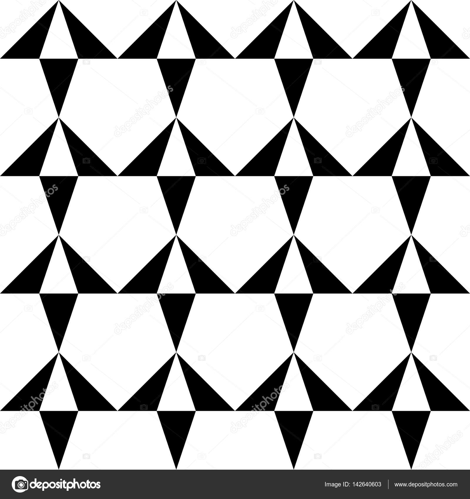 Seamless Triangle Pattern Stock Vector Image by ©maxkrasnov #142640603
