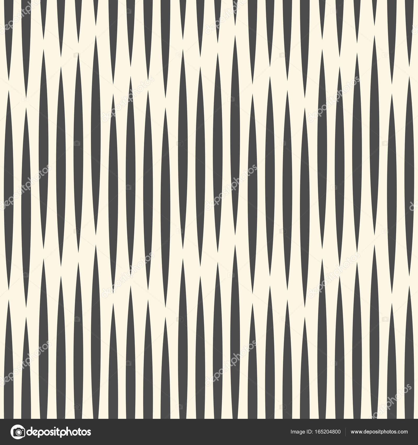 Seamless Vertical Line Pattern. Vector Monochrome Luxury Backgro Stock ...