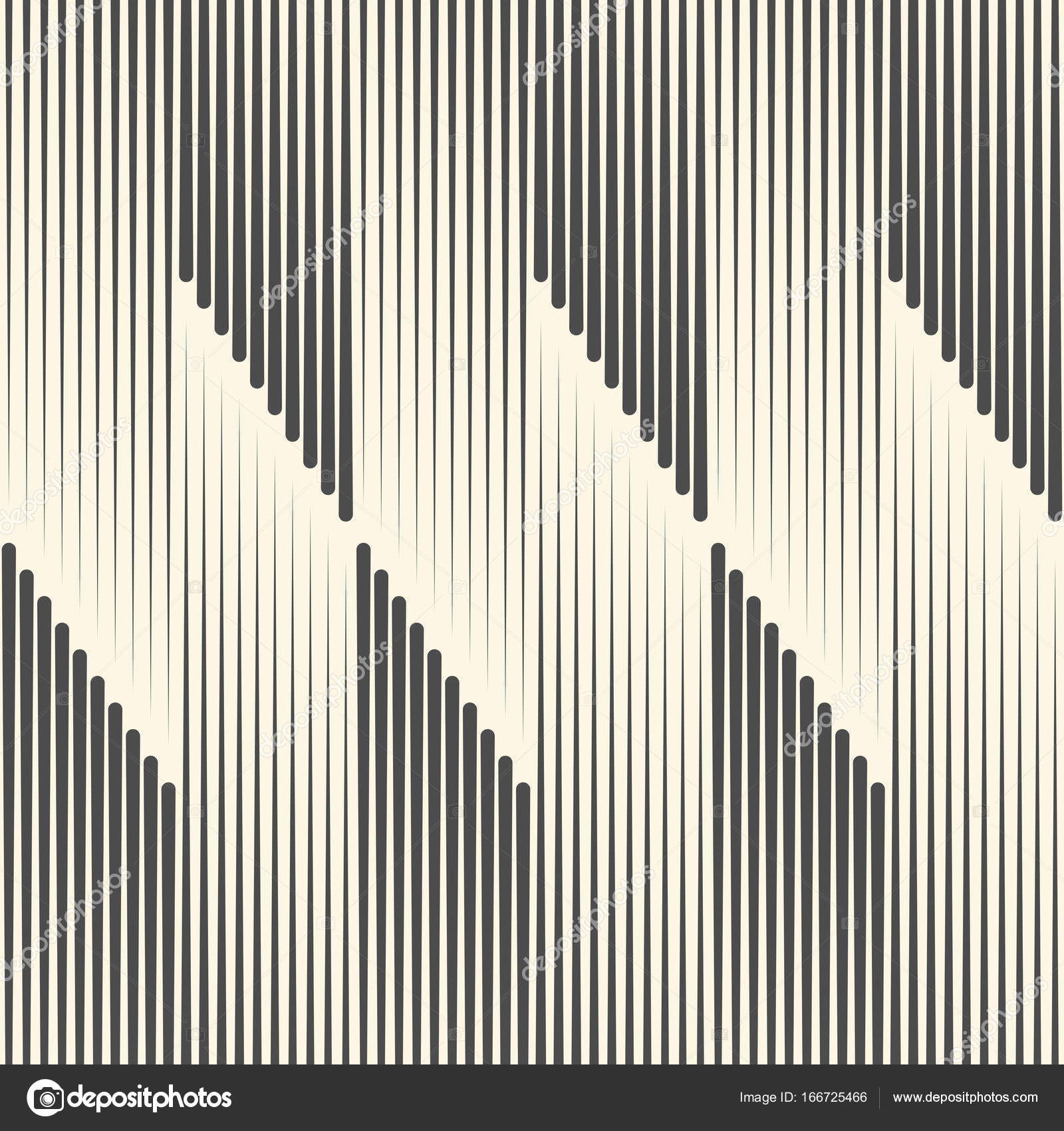 Seamless Vertical Stripe Pattern. Vector Black and White Line Ba Stock ...