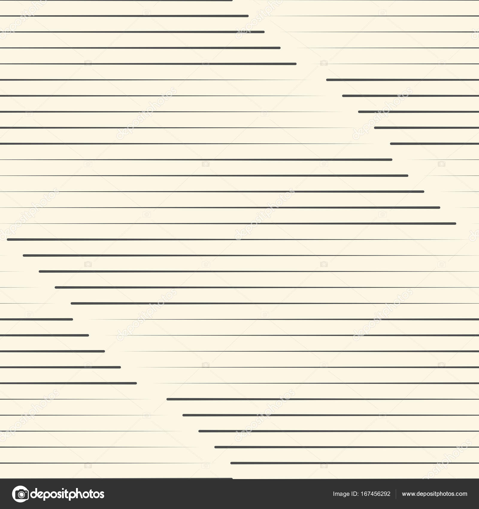 Seamless Horizontal Stripe Background. Vector Lined Texture Stock ...