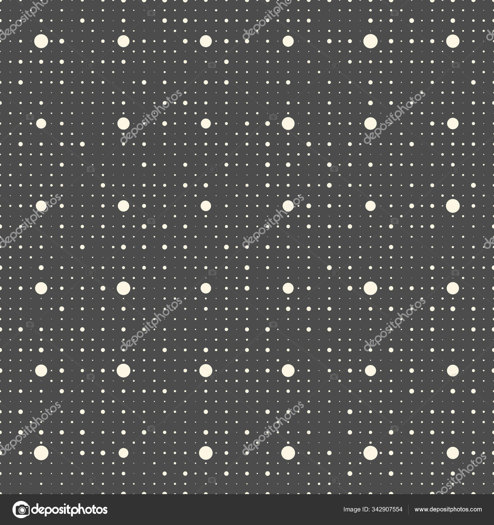 Seamless Dotted Pattern. Abstract Chaotic Pixel Wallpaper Stock Vector by ©maxkrasnov 342907554