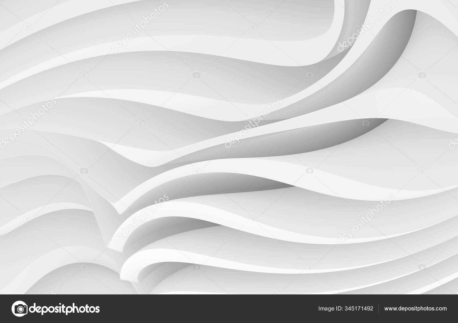 Abstract Modern Background. Minimal Wave Design — Stock Photo ...