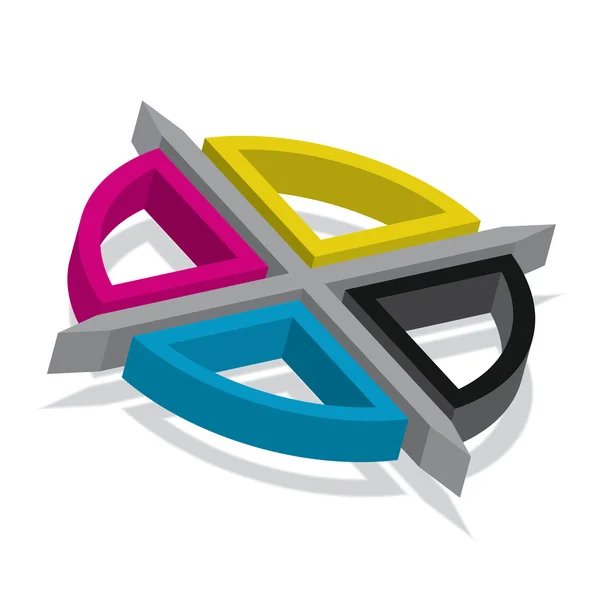 CMYK registration mark Stock Vector Image by ©eltoro69 #10365403