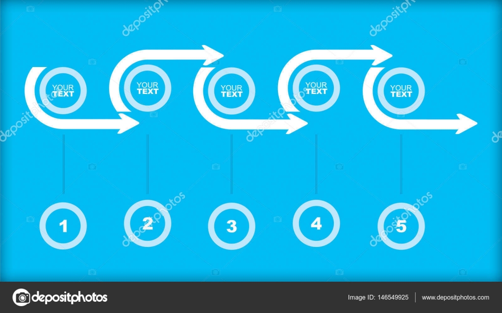 Flowchart concept template Stock Vector Image by ©eltoro69 #146549925