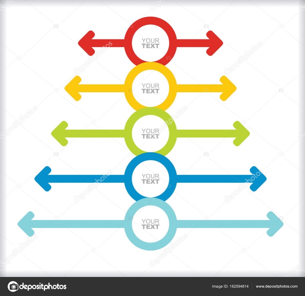 Flow chart with arrows Stock Vector by ©eltoro69 162594814