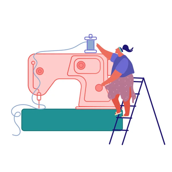 Creative Atelier, Tailor Textile Craft Business Concept. Fashion Design ...