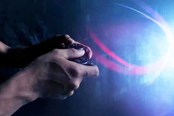 Playing video games — Stock Photo © fotokitas #160450552