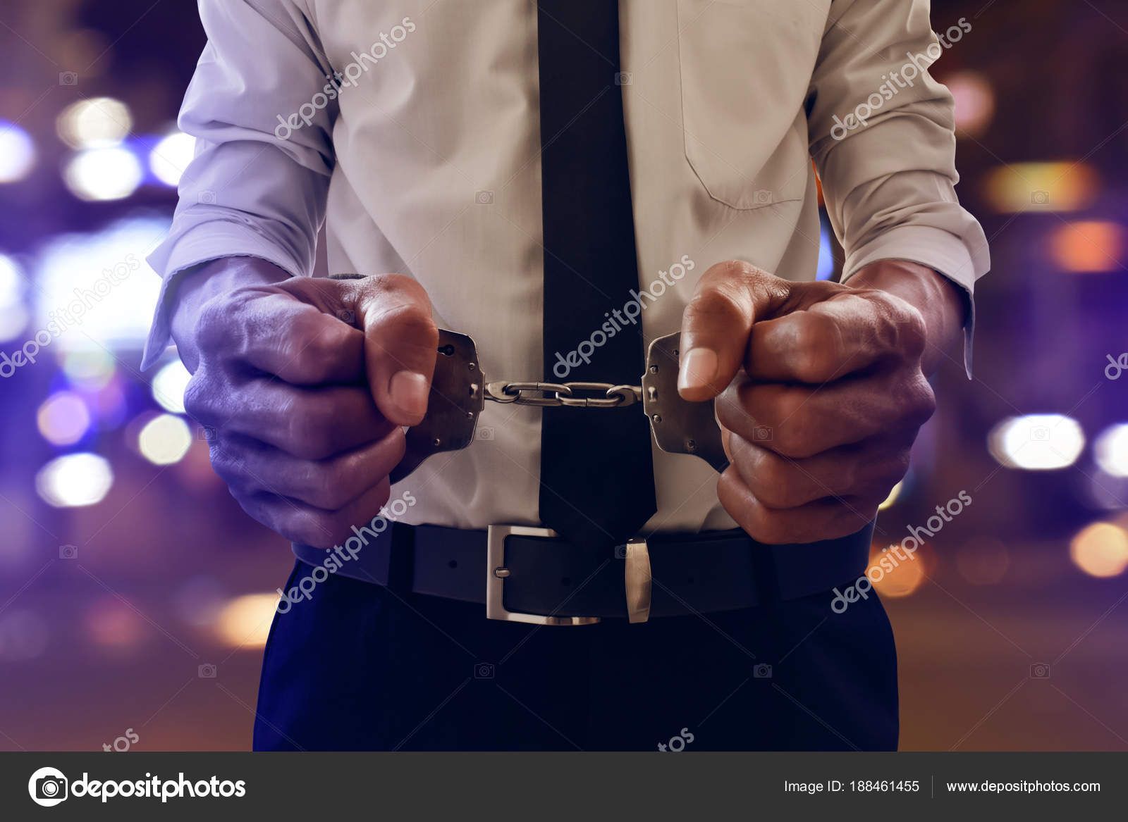 Business Man Handcuffs — Stock Photo © fotokitas #188461455 Business Man Handcuffs — Stock Photo © fotokitas #188461455