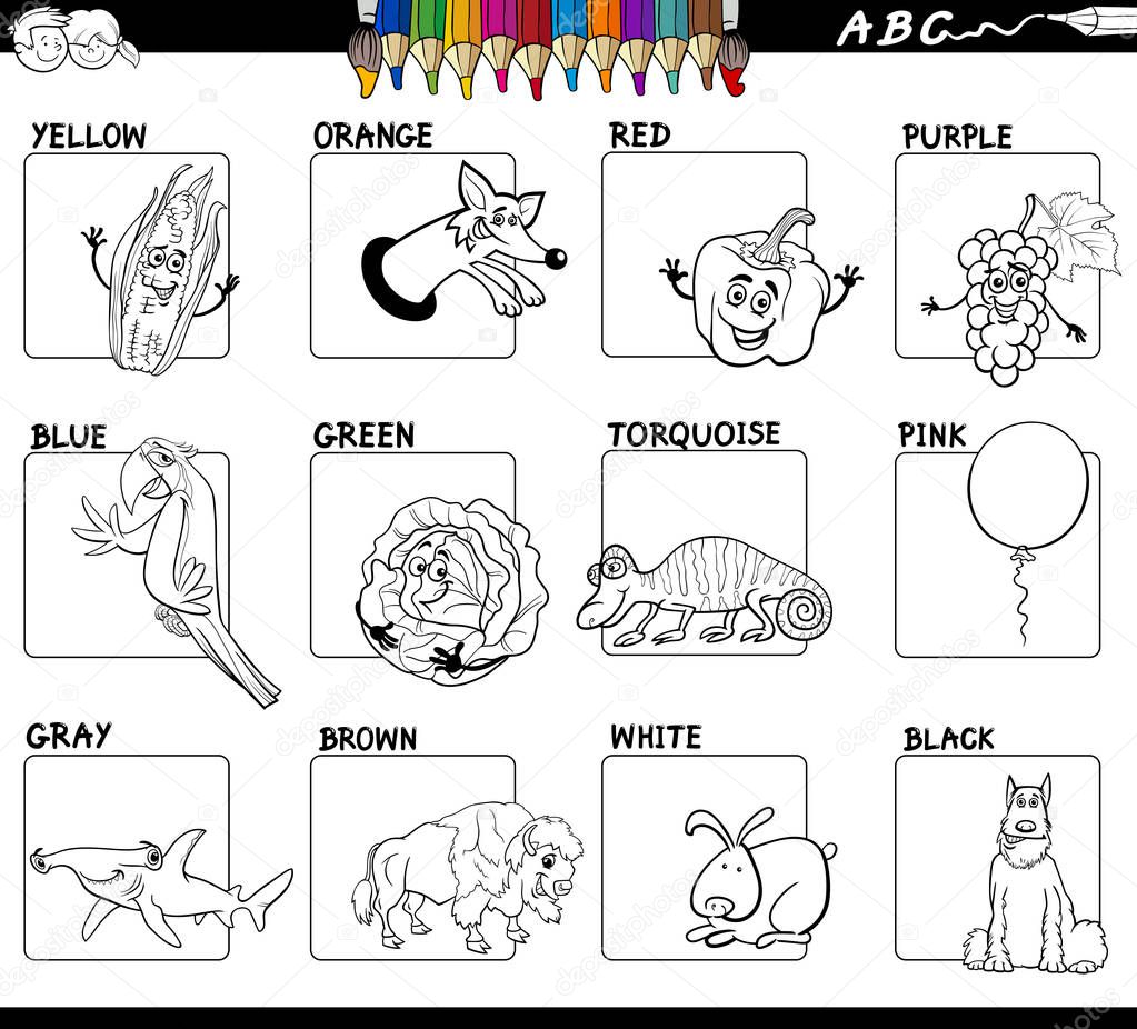 Dibujos Para Colorear Con Colores Primarios Y Secundarios Images