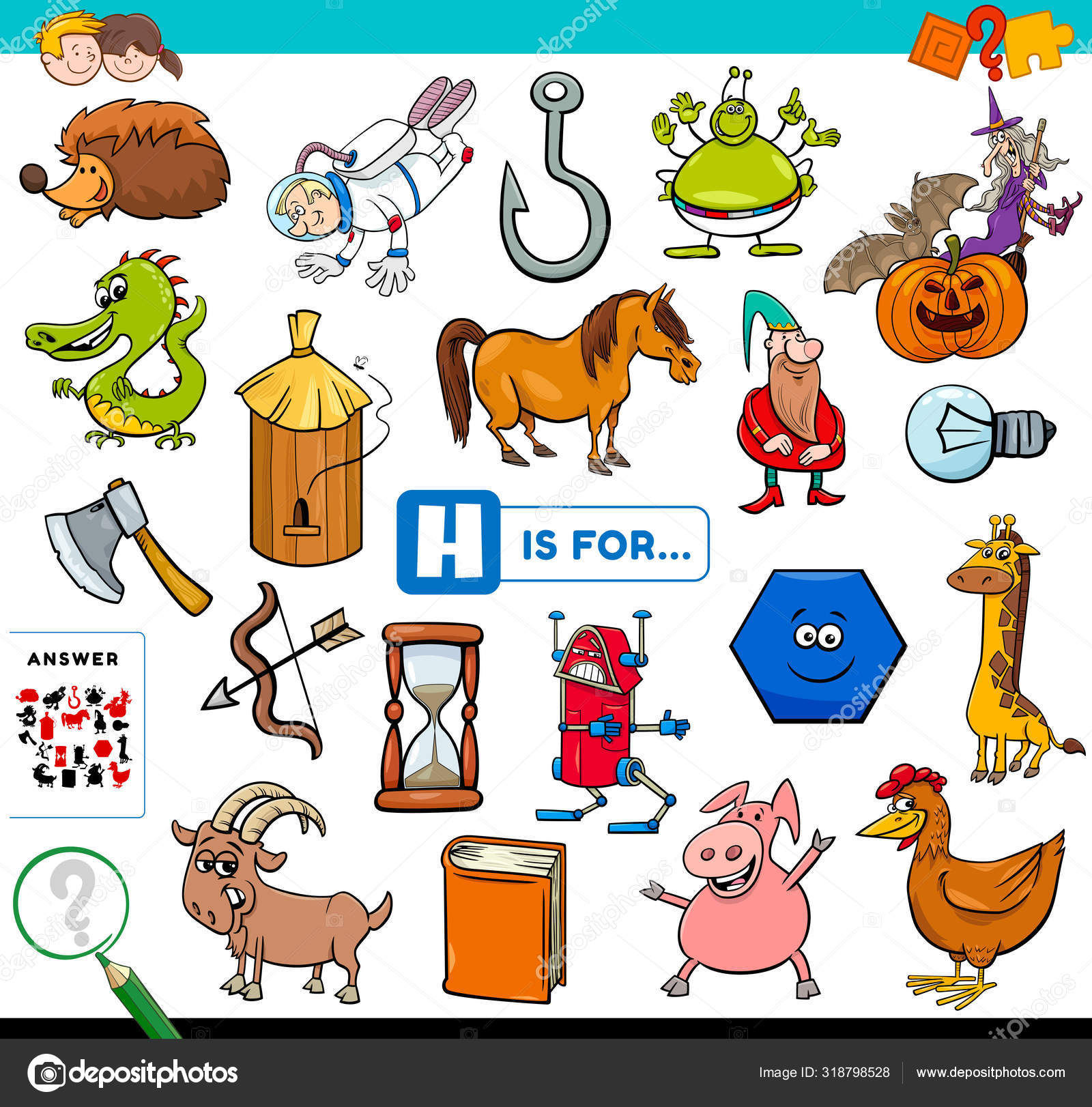 Palabras Con H Para Niños Juegos Con Palabras De La Letra H