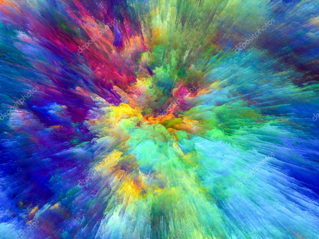 Paint Explosion background Stock Photo by ©agsandrew 128631850