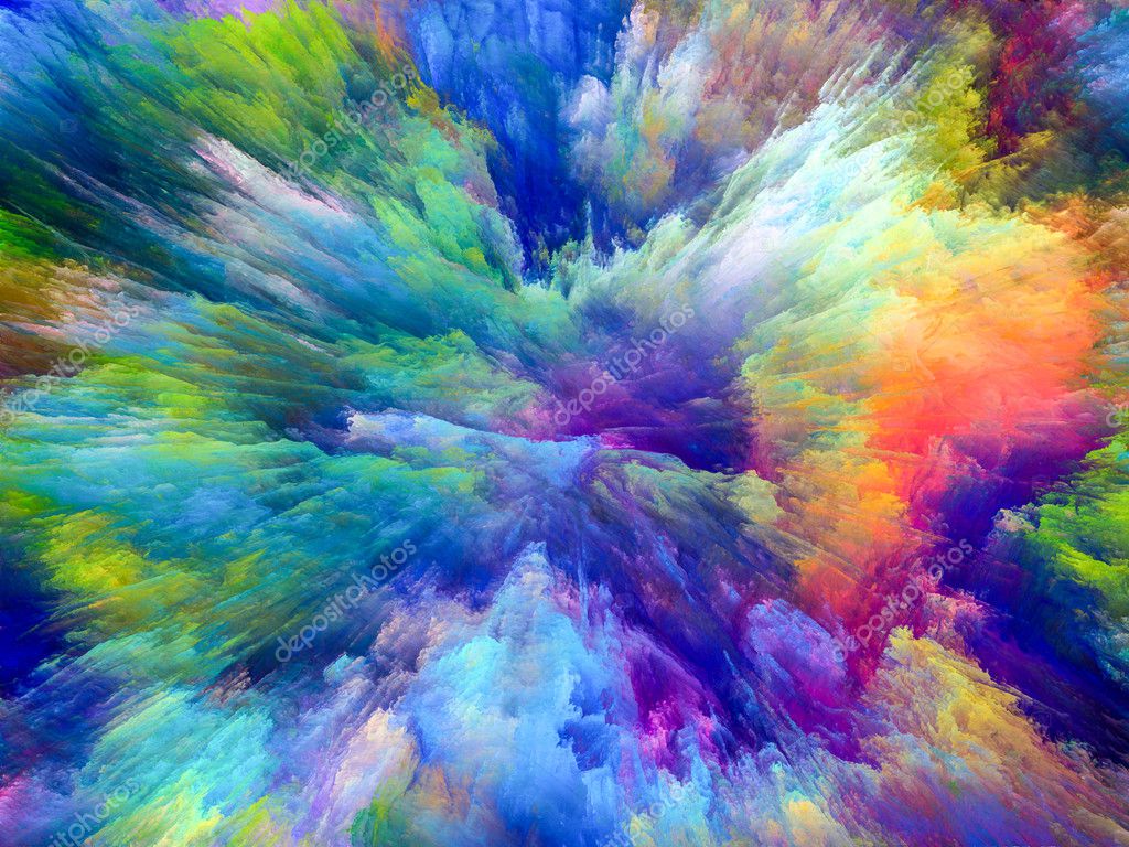 Color Burst background — Stock Photo © agsandrew #128632048