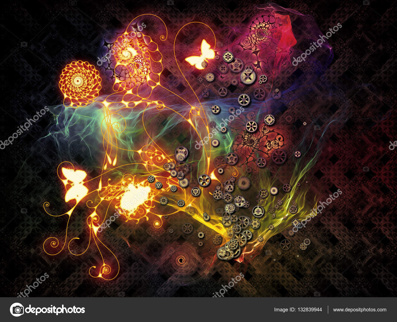 Realms of Math Visualization — Stock Photo © agsandrew #132839944