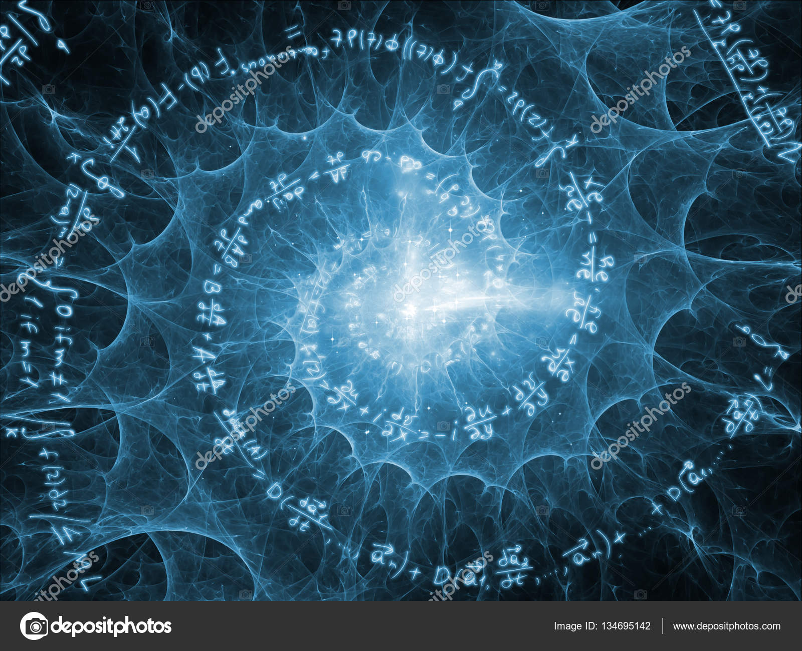 Realms of Math Vortex — Stock Photo © agsandrew #134695142