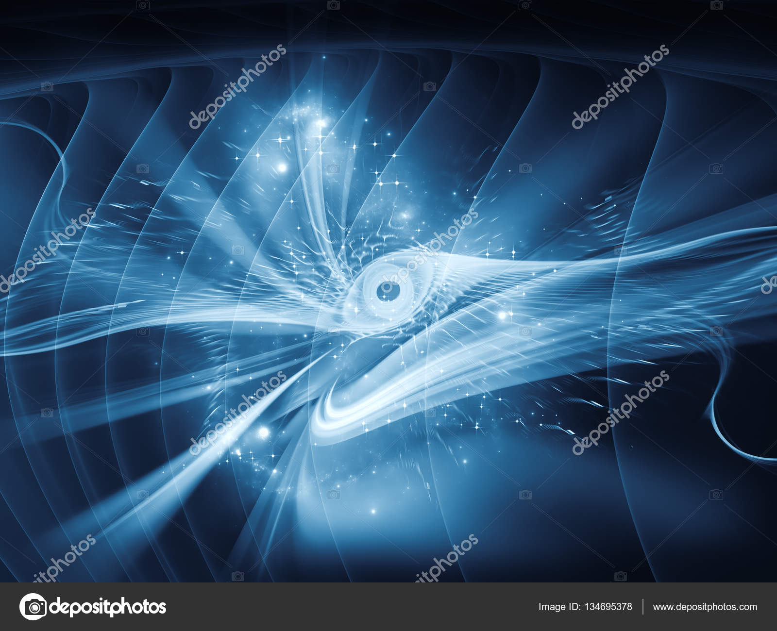 Visualization of Light Waves — Stock Photo © agsandrew #134695378